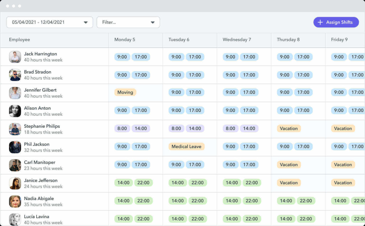 Simplify Your Employee Shift Management System - Factorial