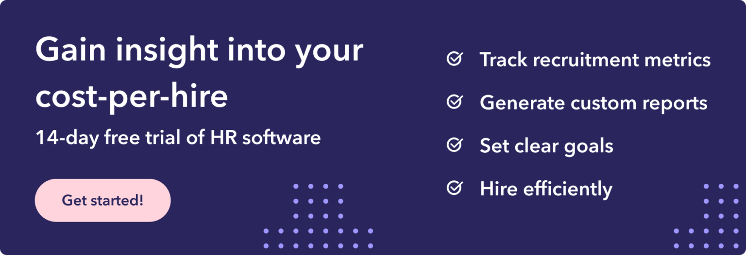 Key HR Metrics: Analyzing Your Cost Per Hire | Factorial