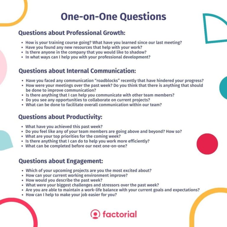The Manager's Guide to One-on-One Meetings - Factorial