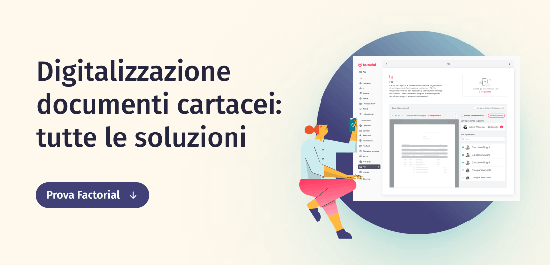 Come funziona la digitalizzazione dei documenti cartacei?