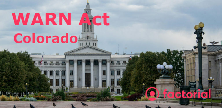 Colorado WARN Act & CO WARN Notice Explained - Factorial