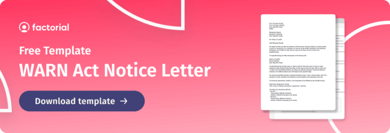 Colorado WARN Act & CO WARN Notice Explained - Factorial