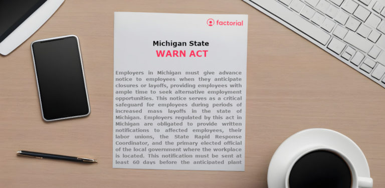 Michigan WARN Act: WARN notices explained | Factorial
