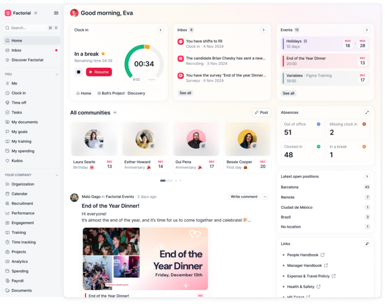 5 Best HR Spend Management Platforms in 2026 | Factorial